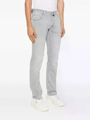 Jacob Cohen Straight-leg Jeans - Grey