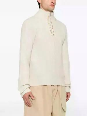 Marni Turtleneck Sweater - Neutrals