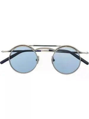 Matsuda Round-frame Sunglasses - Silver