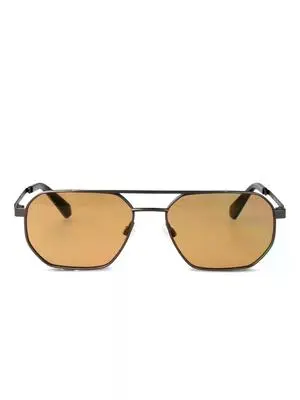 Calvin Klein Geometric-frame Sunglasses