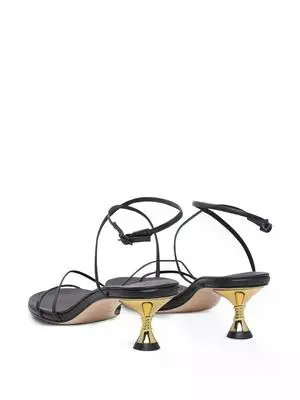 Studio Amelia Helix-shaped Heel Sandals