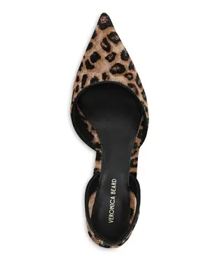Veronica Beard Caroline 2 Slingback Pumps - Leopard