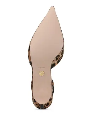 Veronica Beard Caroline 2 Slingback Pumps - Leopard