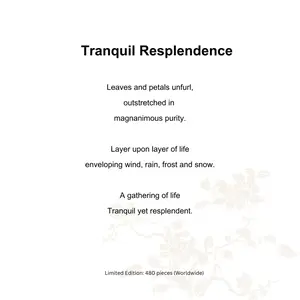 LIULI Tranquil Resplendence Crystal Cauliflower Figurine