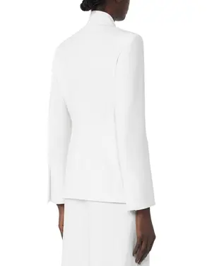 Max Mara Tie-front Jacket - White