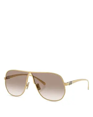Miu Miu Aviator Sunglasses - Gold