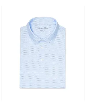 Mizzen+main Versa Short Sleeve Polo - Provence Diamond Sunburst
