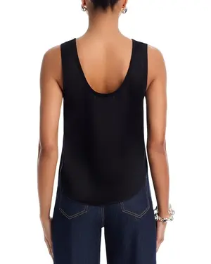 Cinq À Sept Lenore Silk Tank Top