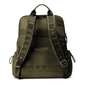Dagne Dover Brooklyn Flap Top Backpack - Dark Moss