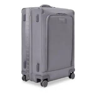 Dagne Dover Sydney 28.5 Checked Rolling Suitcase - Ash