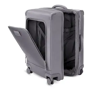 Dagne Dover Sydney 28.5 Checked Rolling Suitcase - Ash