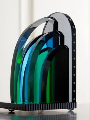 REFLECTIONS COPENHAGEN Tribeca Crystal Bookend