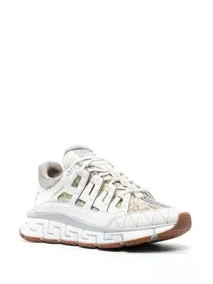 Versace Trigreca Low-top Sneakers - White