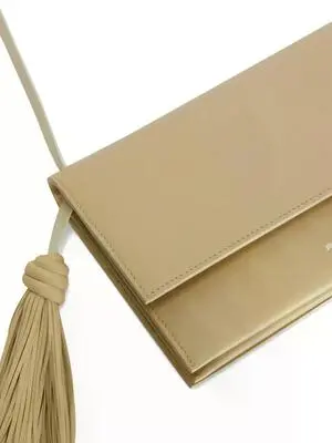 JIL SANDER Tassel-detailed Crossbody Bag