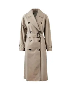 Max Mara Max Mara The Cube Waterproof Trench Coat - Brown