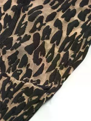 Wolford Leopard-print High-rise Tights