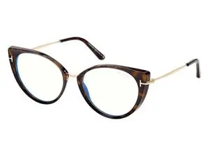 TOM FORD Cat Eye Sunglasses - Havana (ft5815/b 052)