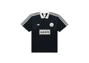 Adidas X Oasis Tour Jacquard Jersey - Black | Editorialist