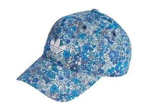 Adidas X Liberty London Baseball Cap - Core White/royal Blue