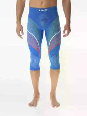 Uyn Natyon Three-stripe Patterned Performance Leggings