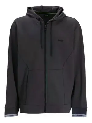 BOSS Hooded Zip-up Sweatshirt