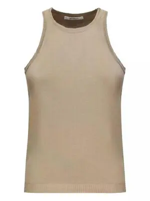 Max Mara Cotton Tank Top - Neutrals