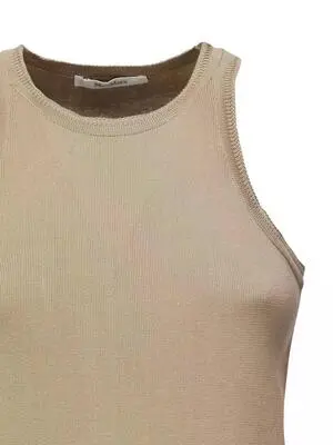 Max Mara Cotton Tank Top - Neutrals
