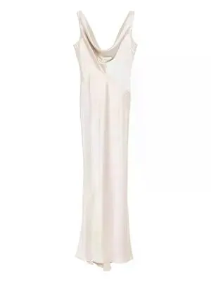 Amsale Satin Gown