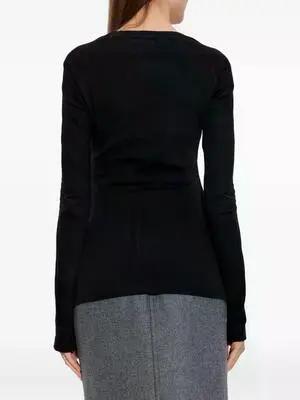 Dsquared2 Round-neck Long-sleeve Top