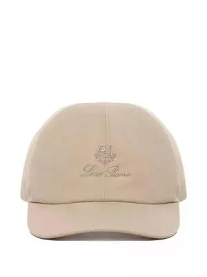Loro Piana Embroidered Logo Baseball Cap - Neutrals