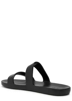THE ROW Rubber Sandals - Black
