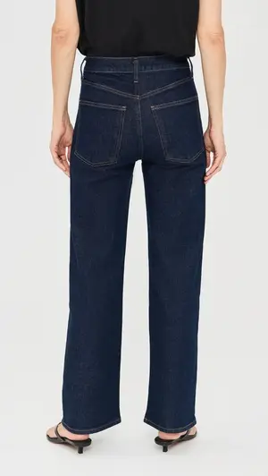 AGOLDE Harper Petite Straight Leg Jeans - Reissue