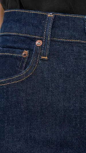 AGOLDE Harper Petite Straight Leg Jeans - Reissue