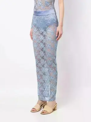 FLEUR DU MAL Rosalia Lace Skirt