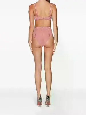 FLEUR DU MAL Brilliant High-waist Cheeky Briefs