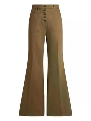 Etro Flared Leg Trousers