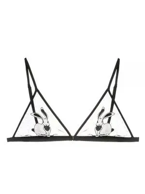 FLEUR DU MAL Bunny Triangle Bra