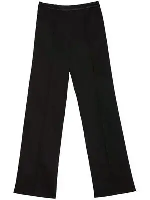 FLEUR DU MAL Crystal Cut-out Trousers - Black
