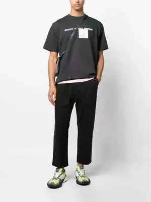 Gramicci Buckle-fastening Cotton Cropped Trousers