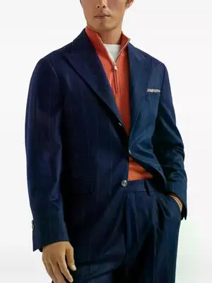 Brunello Cucinelli Chalk Stripe Blazer