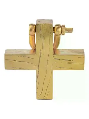 PARTS OF FOUR Cross-shaped Charm - Gold