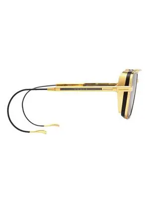 Dita Titanium Square-frame Sunglasses