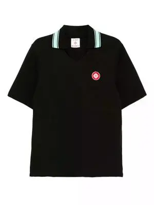 Casablanca Interlock Short-sleeves T-shirt - Black
