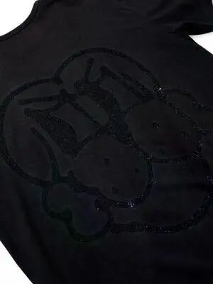 CHITÈ Crystal-embellished Crew-neck T-shirt