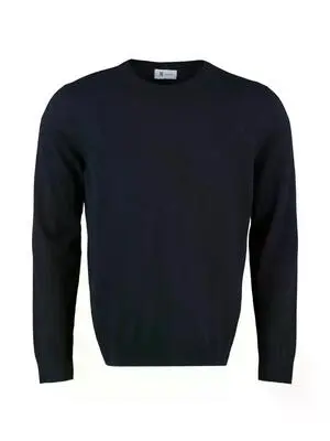 THE (ALPHABET) Crew-neck Jumper - Black