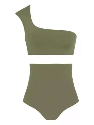 LYGIA & NANNY Marjory Asymmetrical Bikini Set - Green