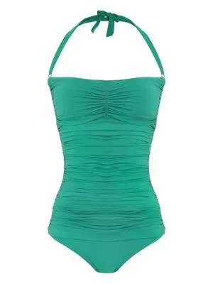 LYGIA & NANNY Wangari Ruched Swimsuit - Blue