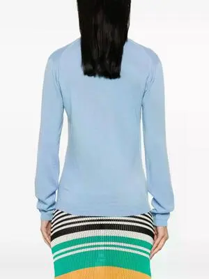 Marni V-neck Virgin Wool Sweater