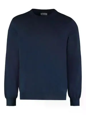THE (ALPHABET) Cotton Sweater - Blue