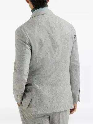 Brunello Cucinelli Three-button Blazer - Grey